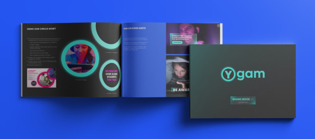 YGAM Rebrand | Creative Clinic - Award-Winning Brand Design Agency