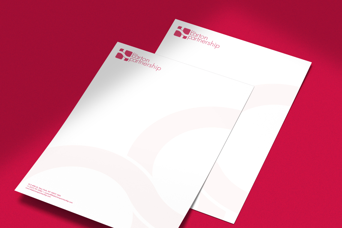 The Barton Partnership - Branding and design - Creative Clinic