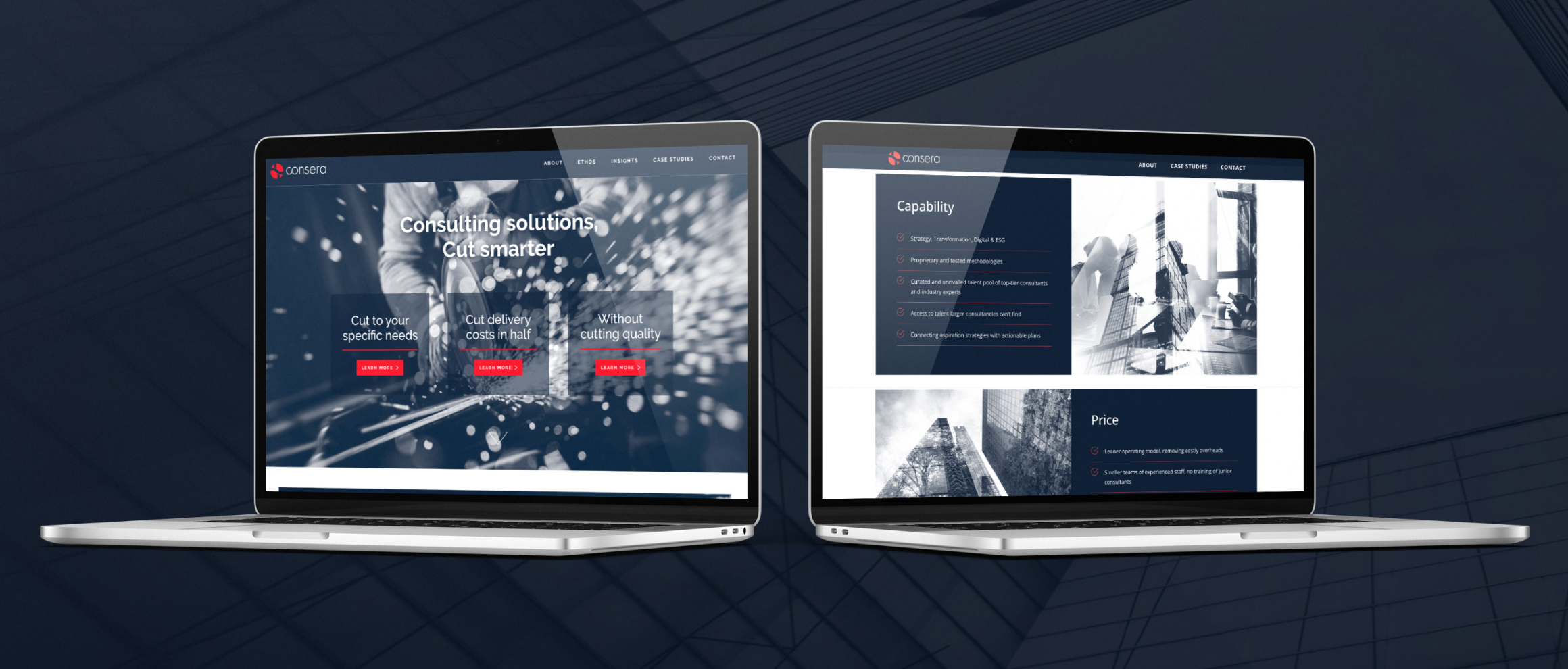 Consera - Branding and website - Creative Clinic